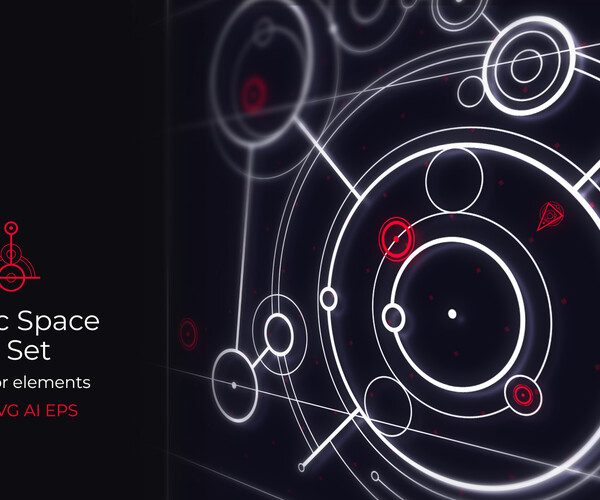 ArtStation - Ethnic Space UI Set | Game Assets