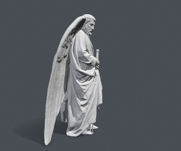 ArtStation - Printable Old Man Statue | Game Assets