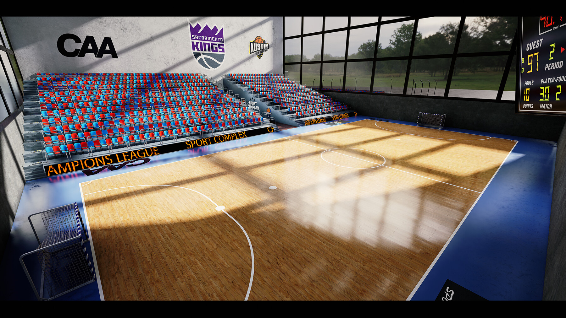 ArtStation - Sport Complex | Game Assets