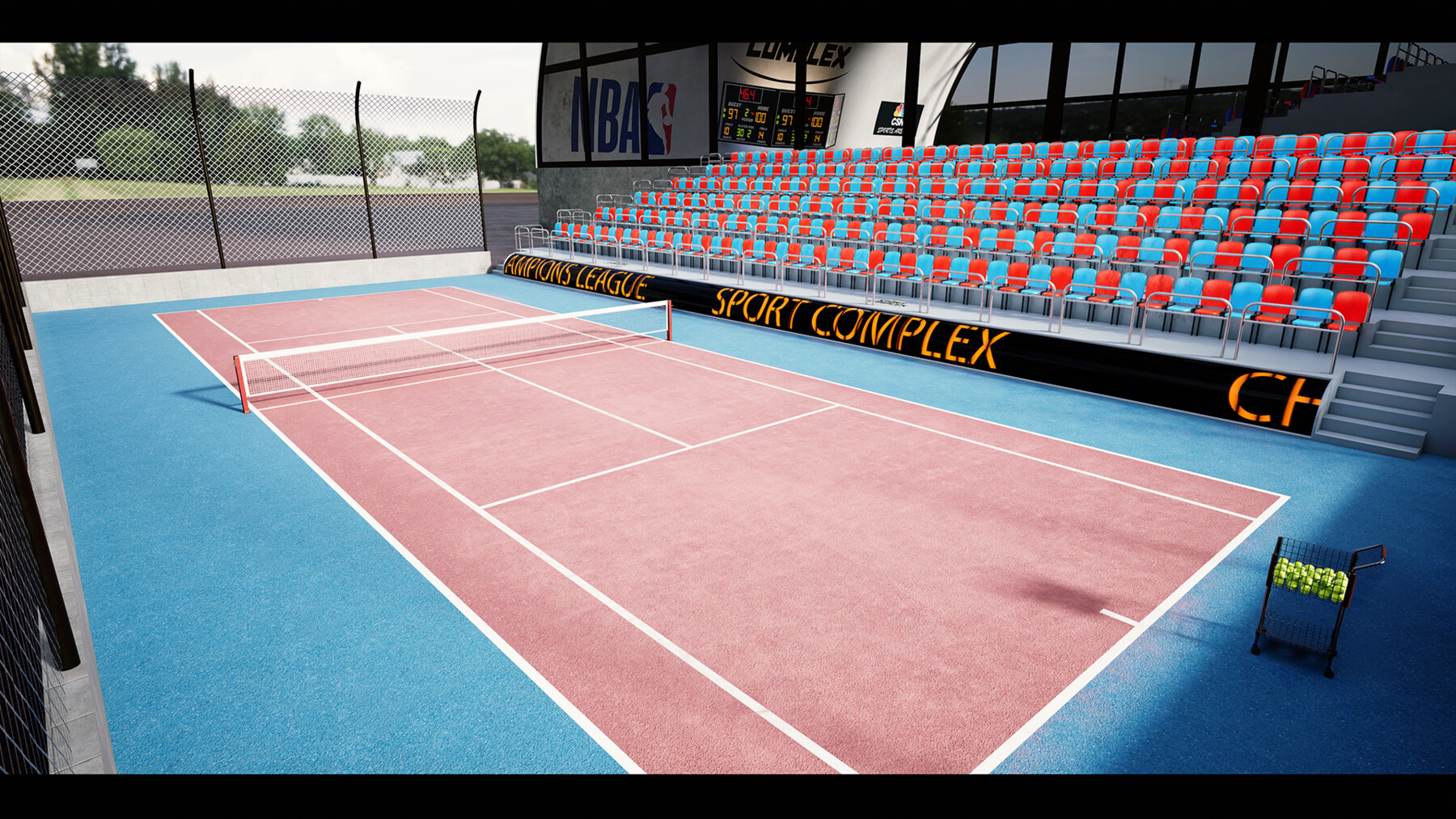 ArtStation - Sport Complex | Game Assets