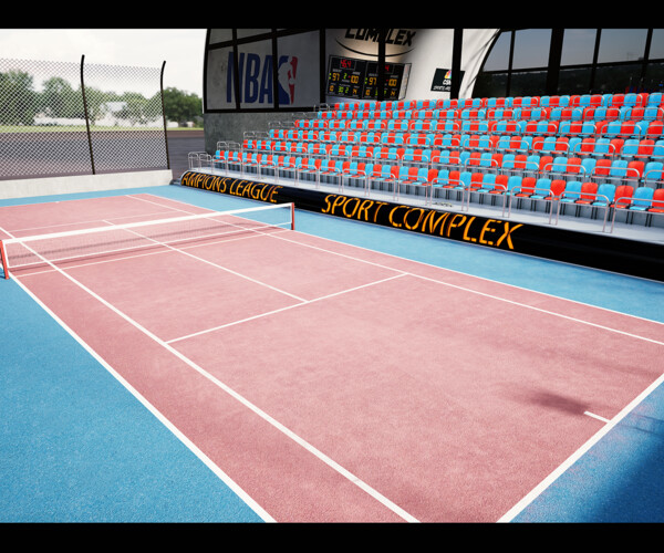 ArtStation - Sport Complex | Game Assets