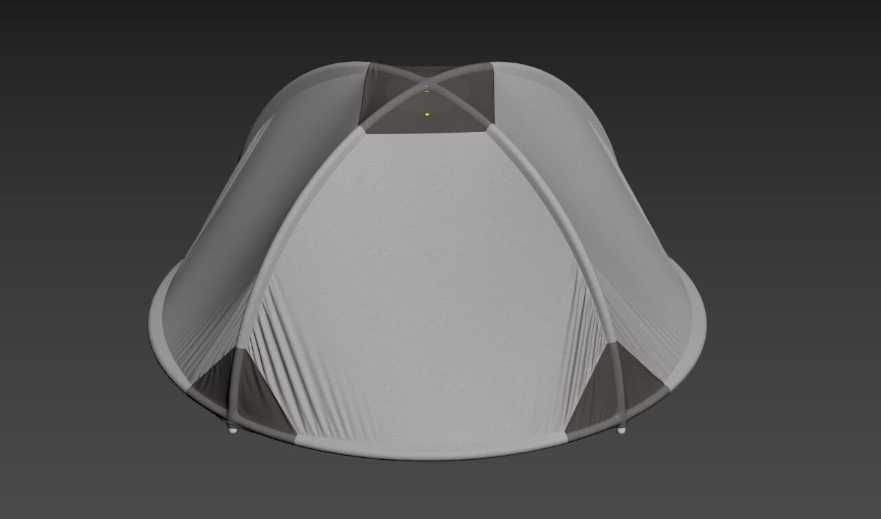ArtStation - Tent for openspace events 3D model | Resources