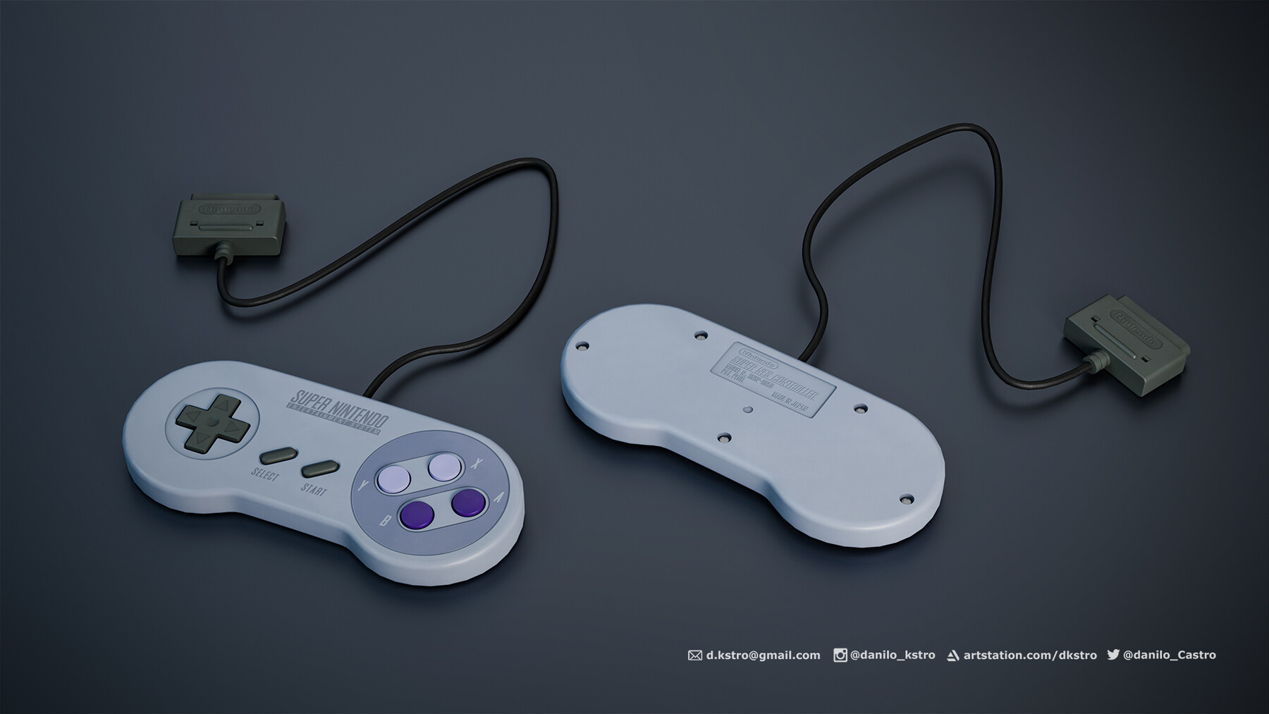 ArtStation - Super Nintendo Console | Lowpoly | 4k Textures | Game Assets