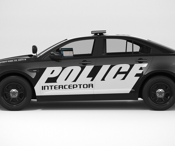 ArtStation - Ford Taurus 2019 Police | Resources