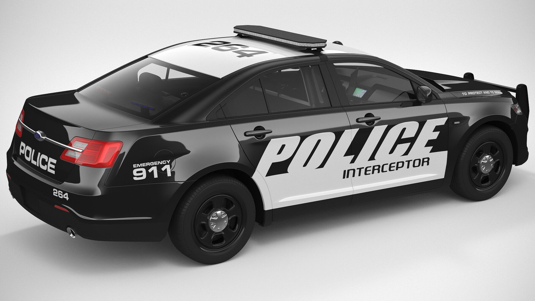 ArtStation - Ford Taurus 2019 Police | Resources