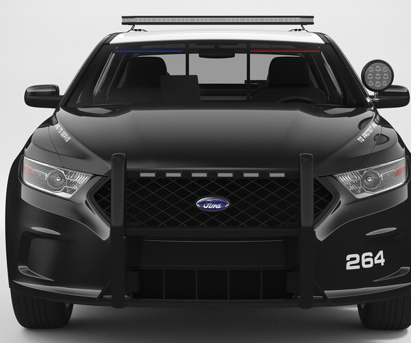 ArtStation - Ford Taurus 2019 Police | Resources
