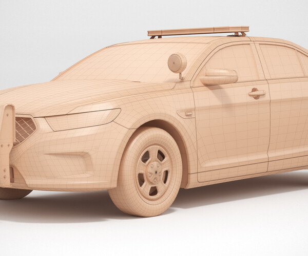 ArtStation - Ford Taurus 2019 Police | Resources