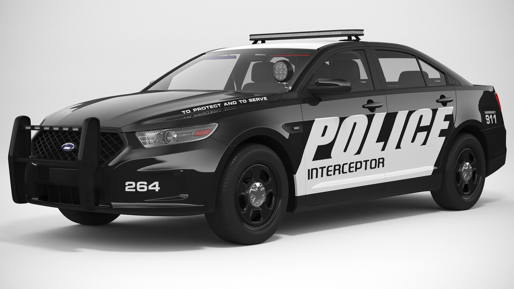 ArtStation - Ford Taurus 2019 Police | Resources