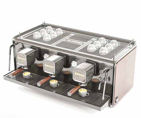 ArtStation - Marshall Coffee Maker | Game Assets