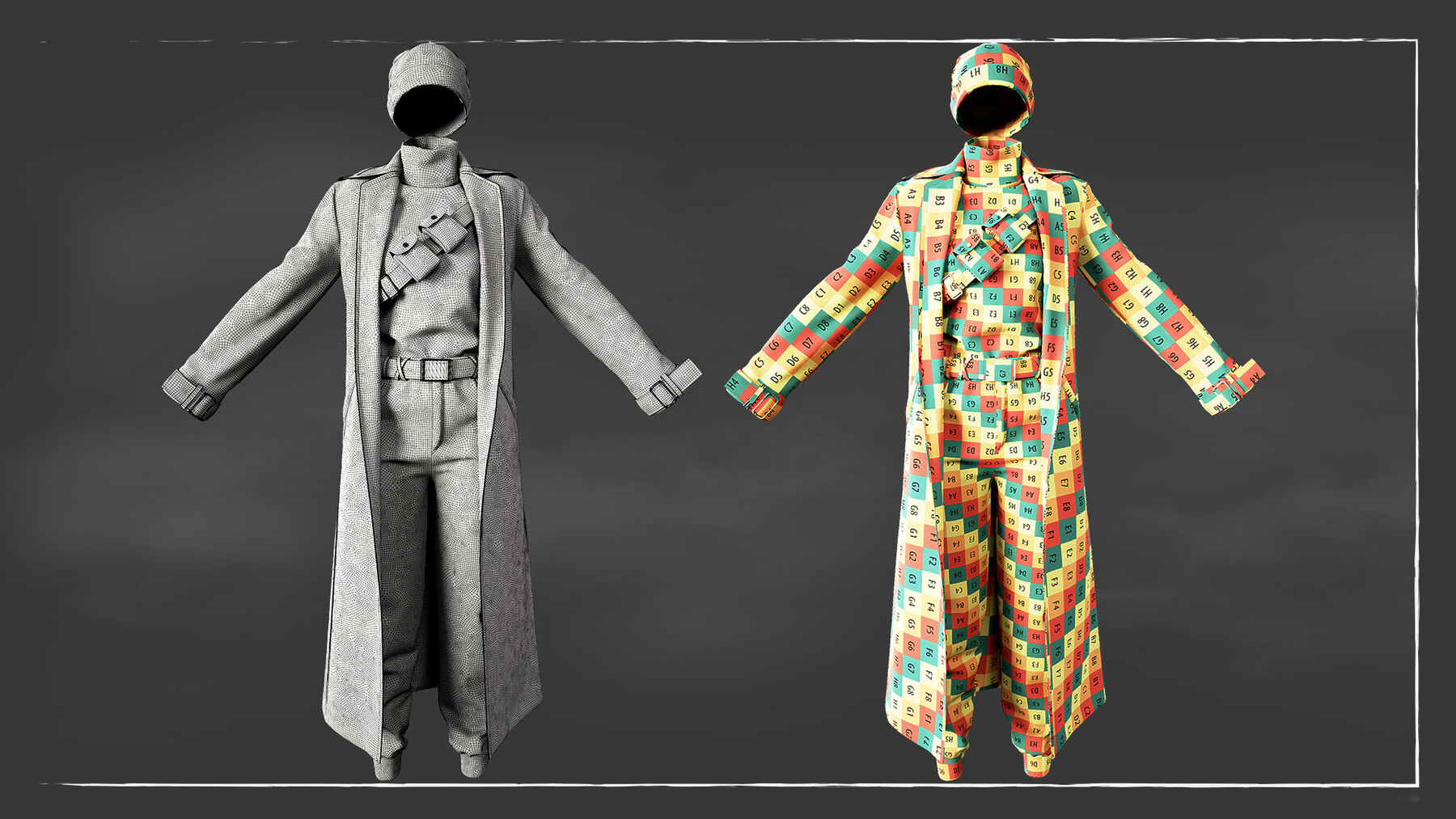 ArtStation - Female Fantasy Outfit /Marvelous Designer / 4k Textures ...