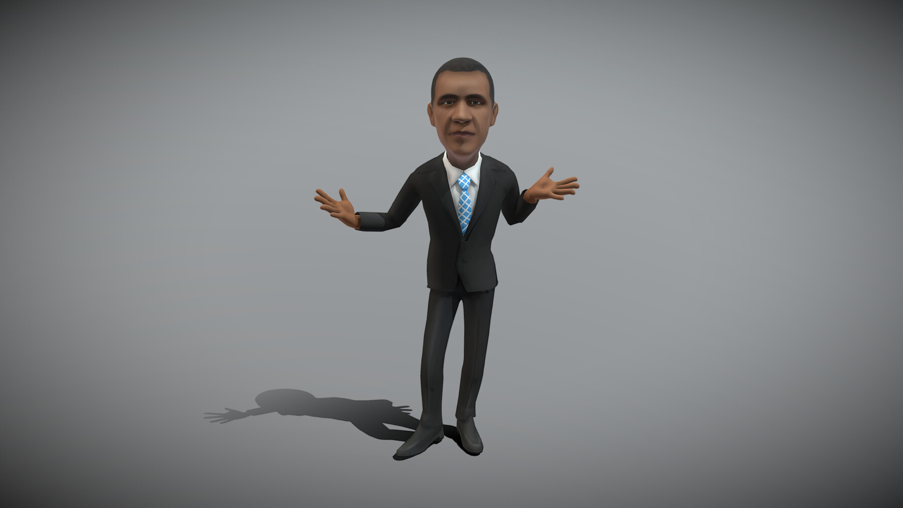 ArtStation - Black Man | Game Assets