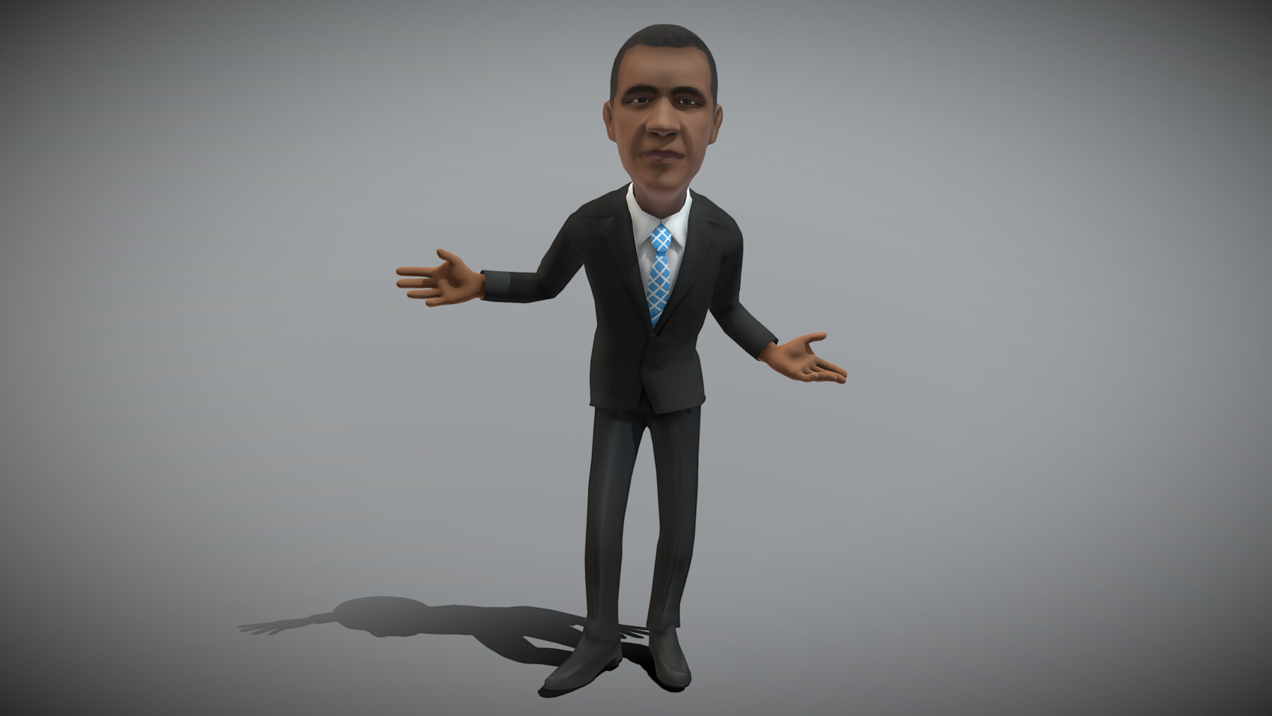 ArtStation - Black Man | Game Assets