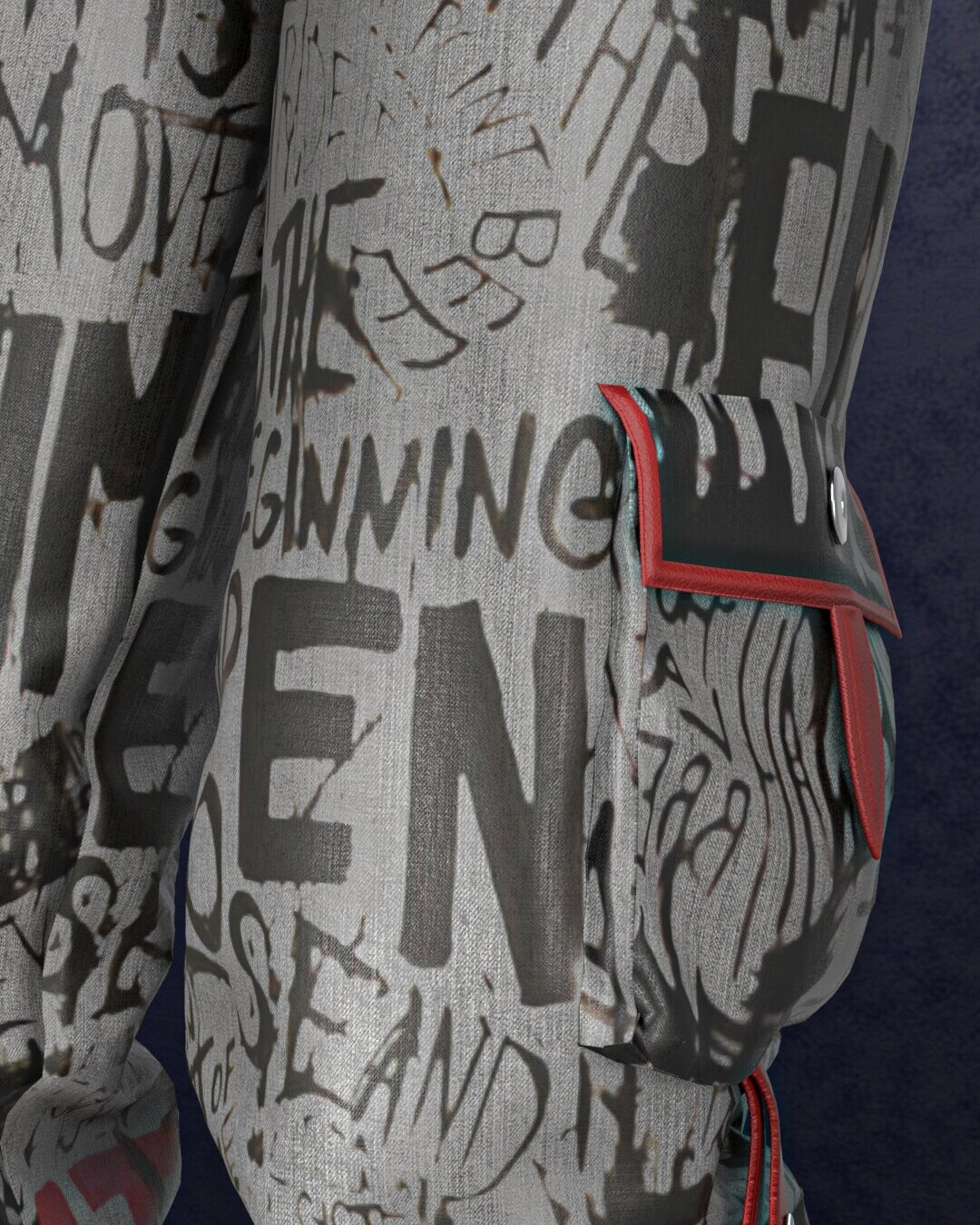 ArtStation - Puffer jacket No.1 : Substance Painter Project | Game Assets