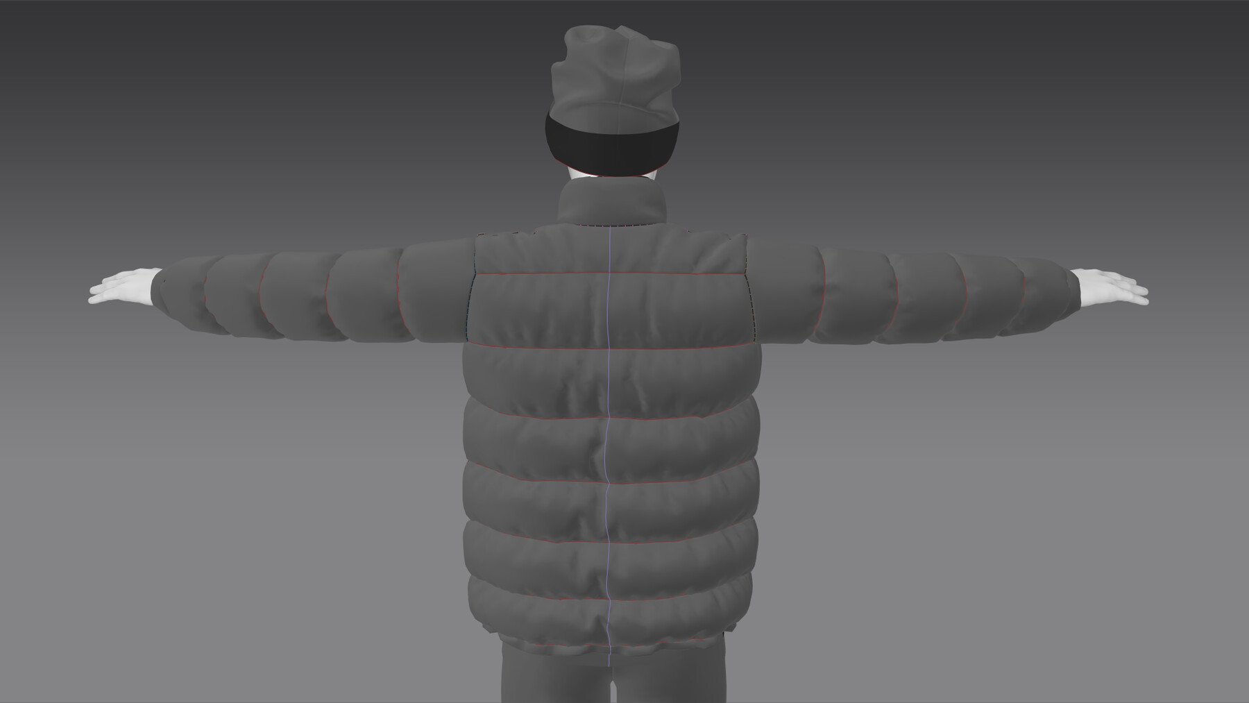 ArtStation - Puffer jacket No.1 : Marvelous Designer + Clo3d + OBJ ...