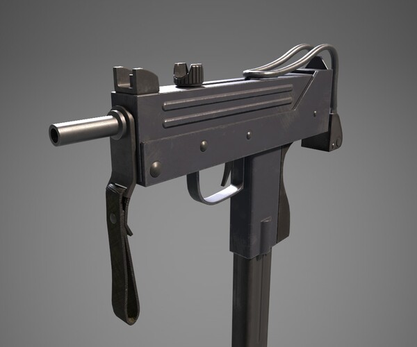 ArtStation - MAC-10 Submachine gun (Gameready) | Game Assets