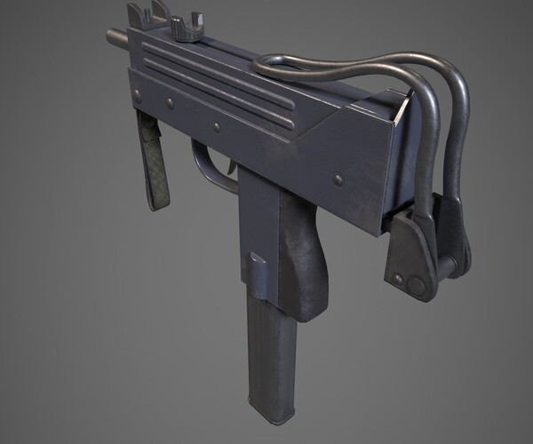 ArtStation - MAC-10 Submachine gun (Gameready) | Game Assets