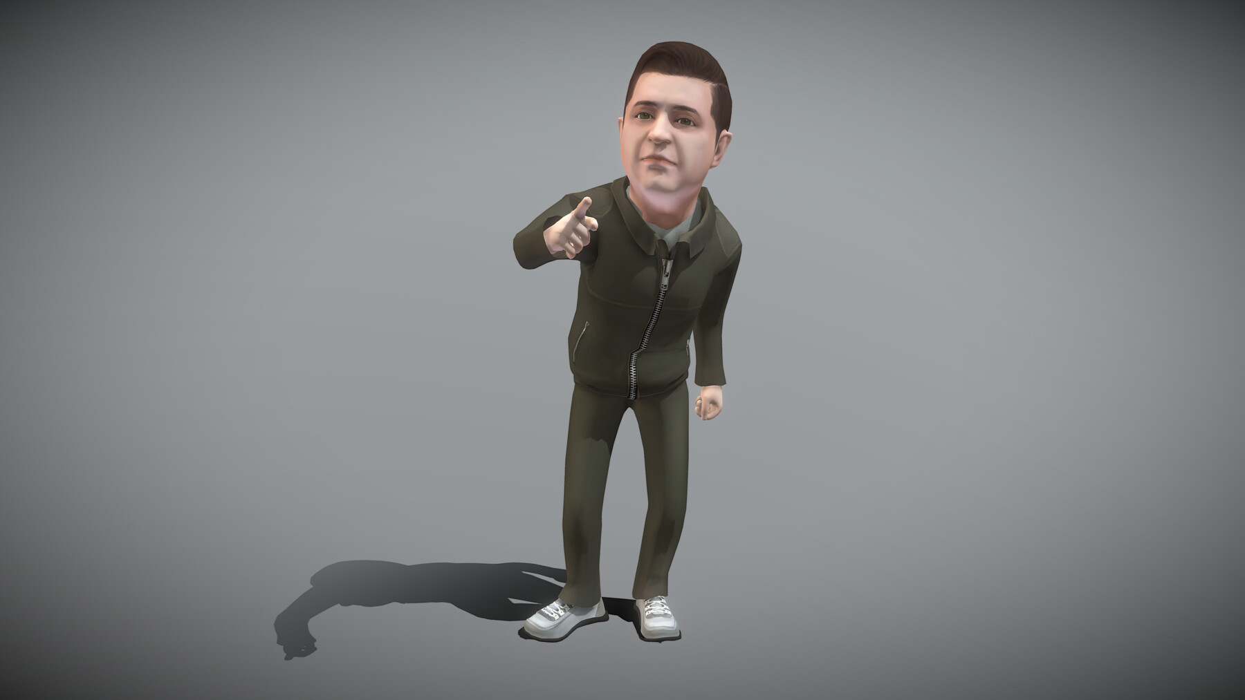 ArtStation - Cartoon Zelenskyy | Resources