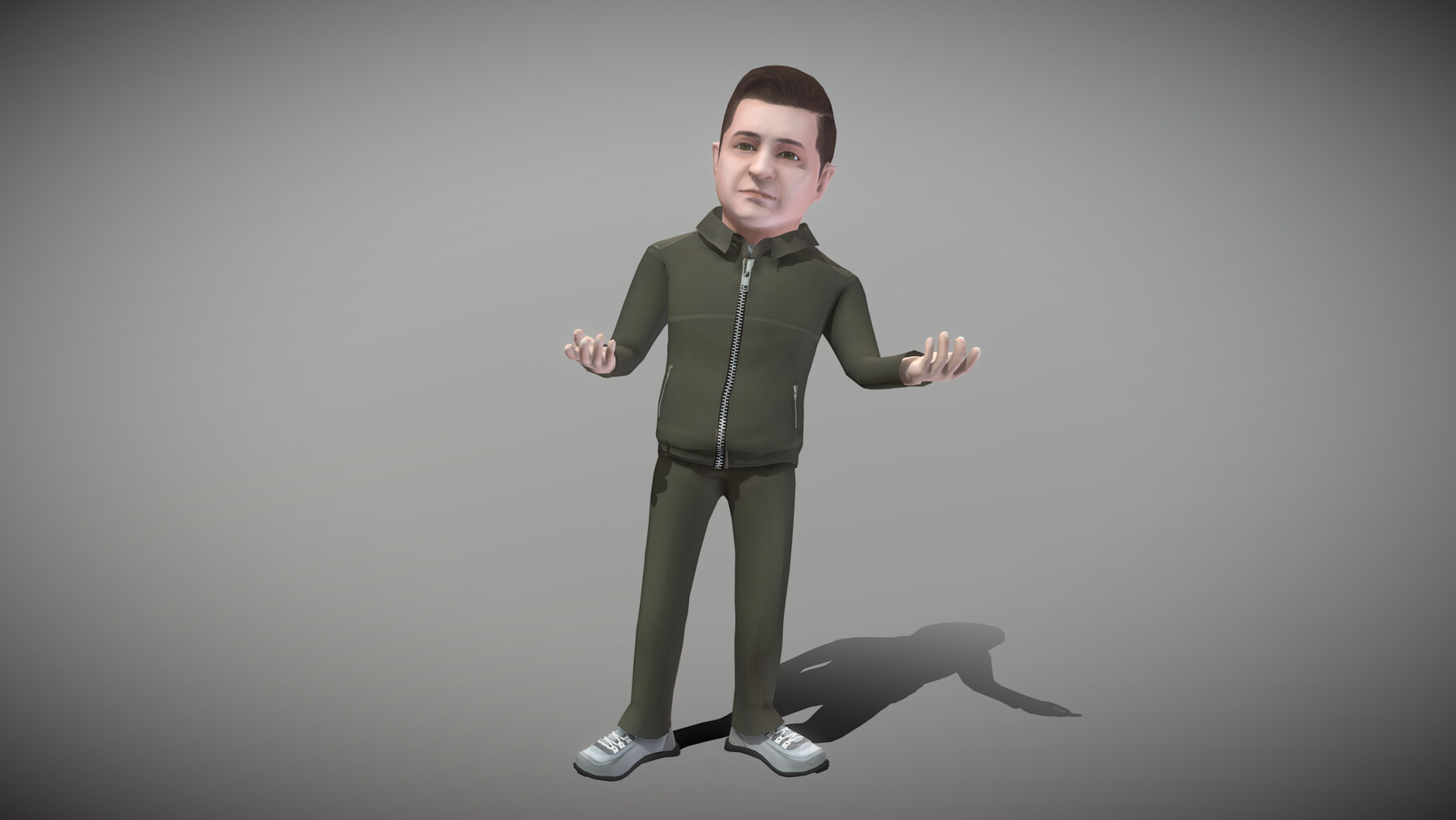 ArtStation - Cartoon Zelenskyy | Resources