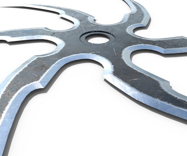 ArtStation - Shurikens All Low Poly | Game Assets