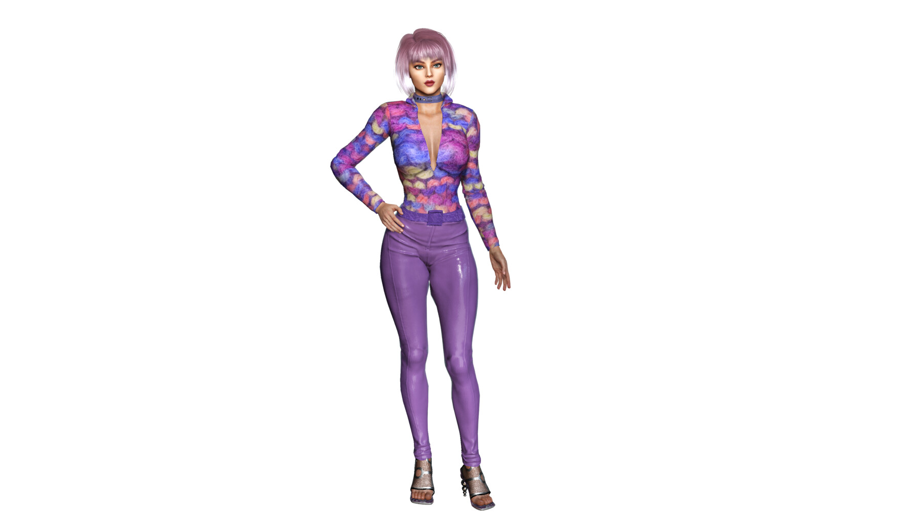 ArtStation - AAA 3D REALISTIC BARBIE GIRL CHARACTER - BARBIE SHARON ...