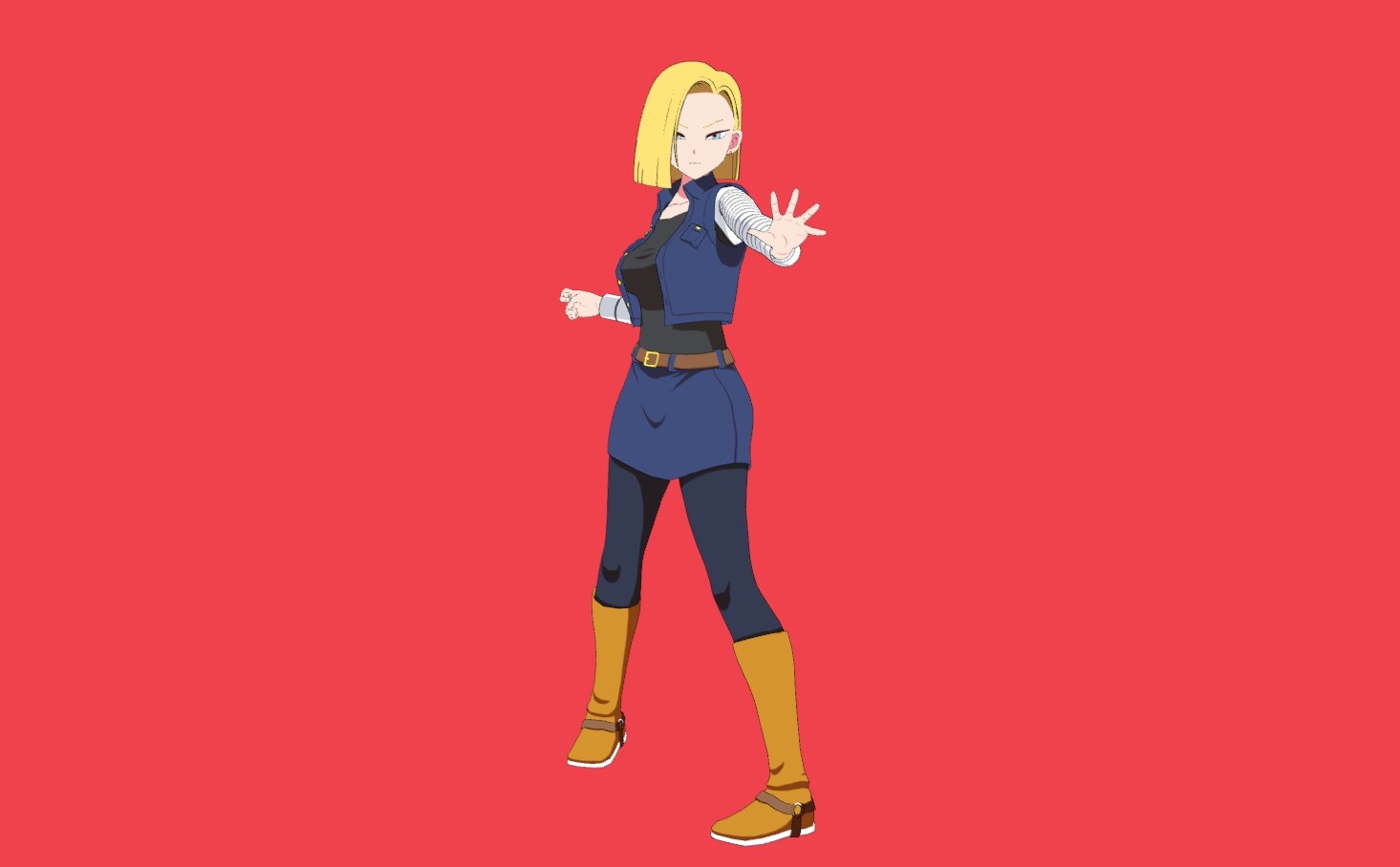 ArtStation - Android 18 | Game Assets