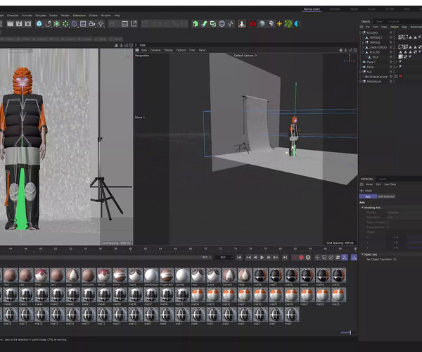 ArtStation - From 0 TO FINAL DIGITAL FASHION render - Daz / Clo 3D ...