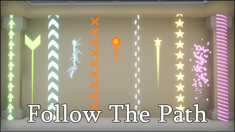 ArtStation - Follow The Path | Game Assets