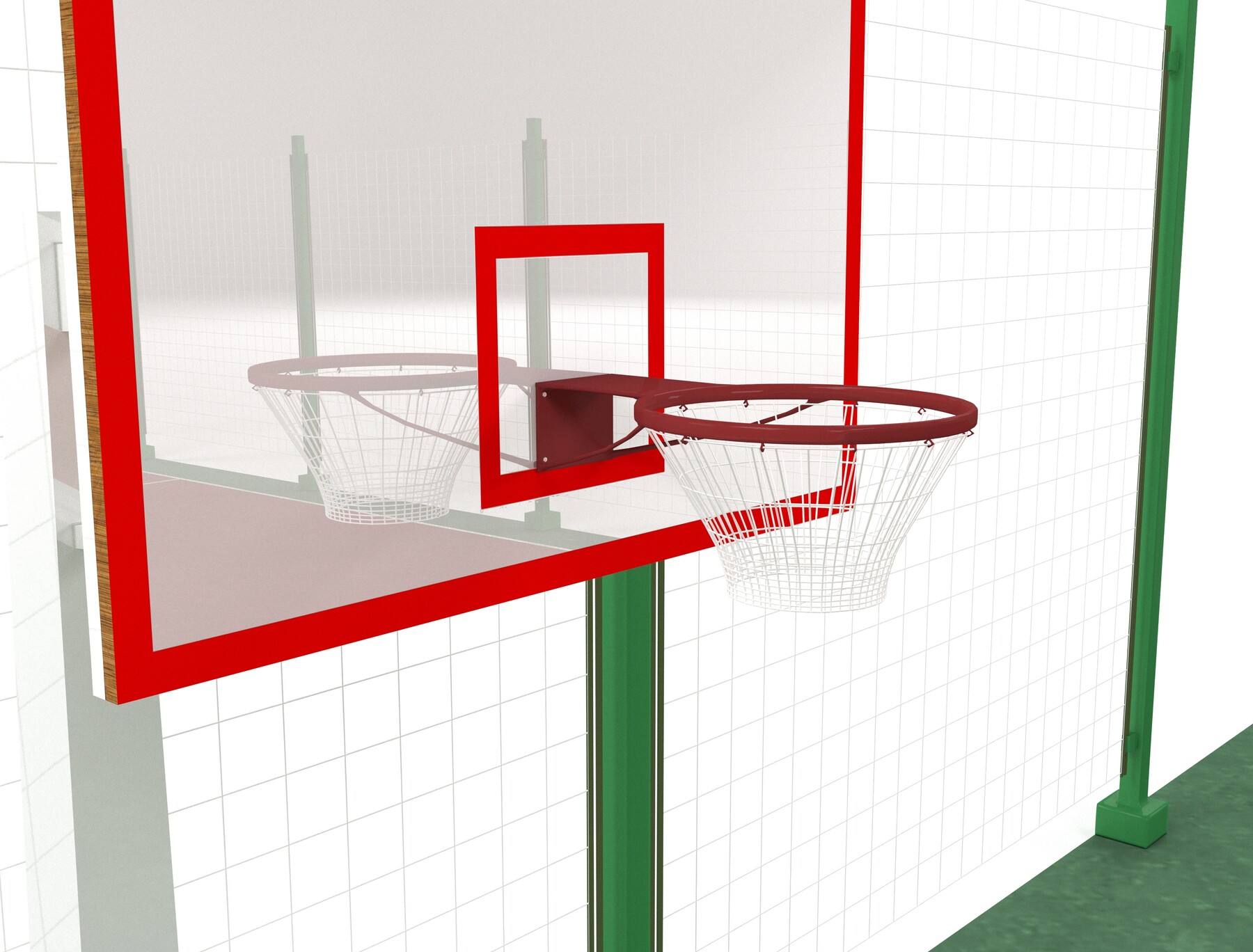 ArtStation - Basketball court | Game Assets