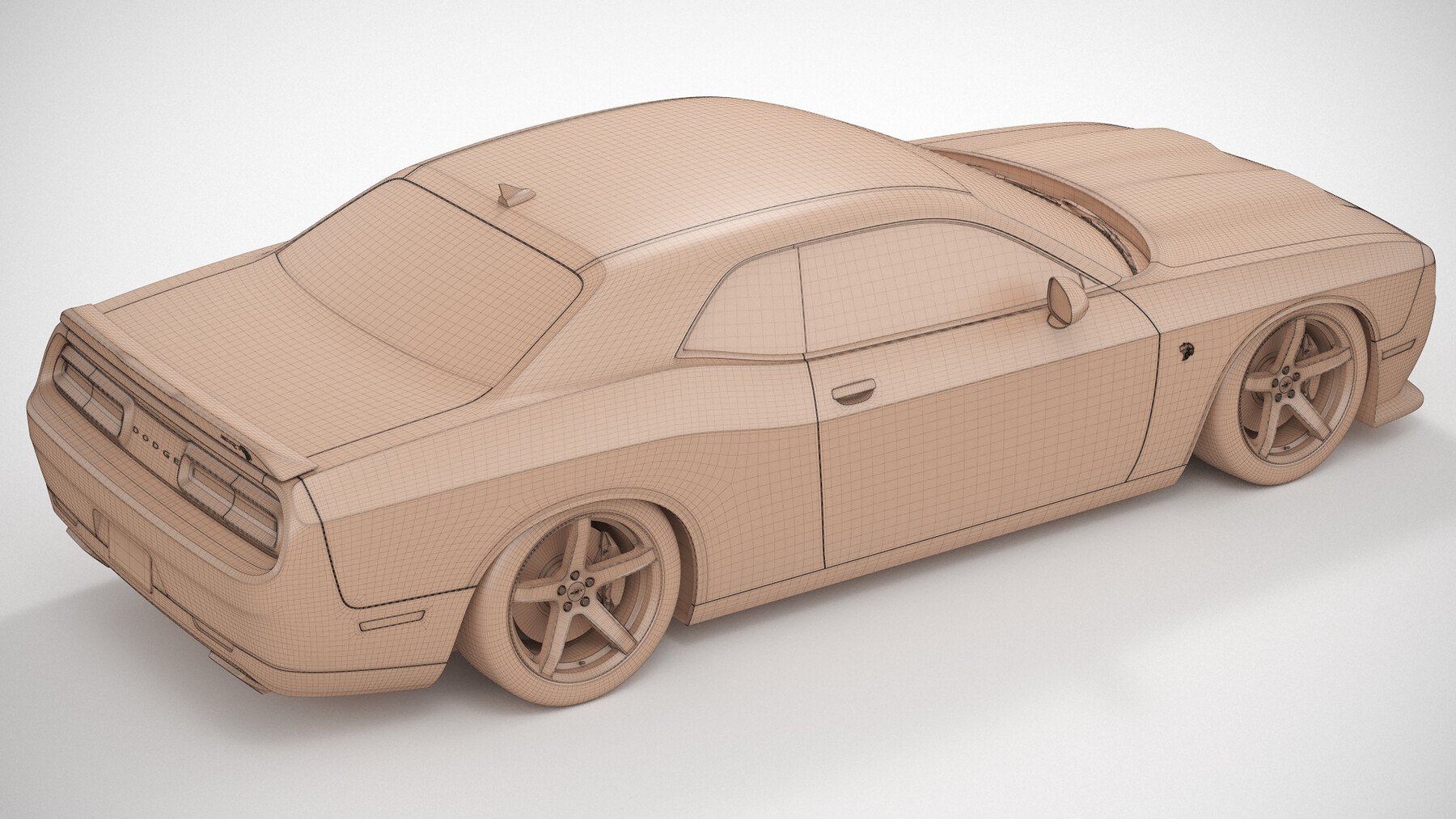ArtStation - Dodge Challenger Hellcat 2022 Custom | Resources