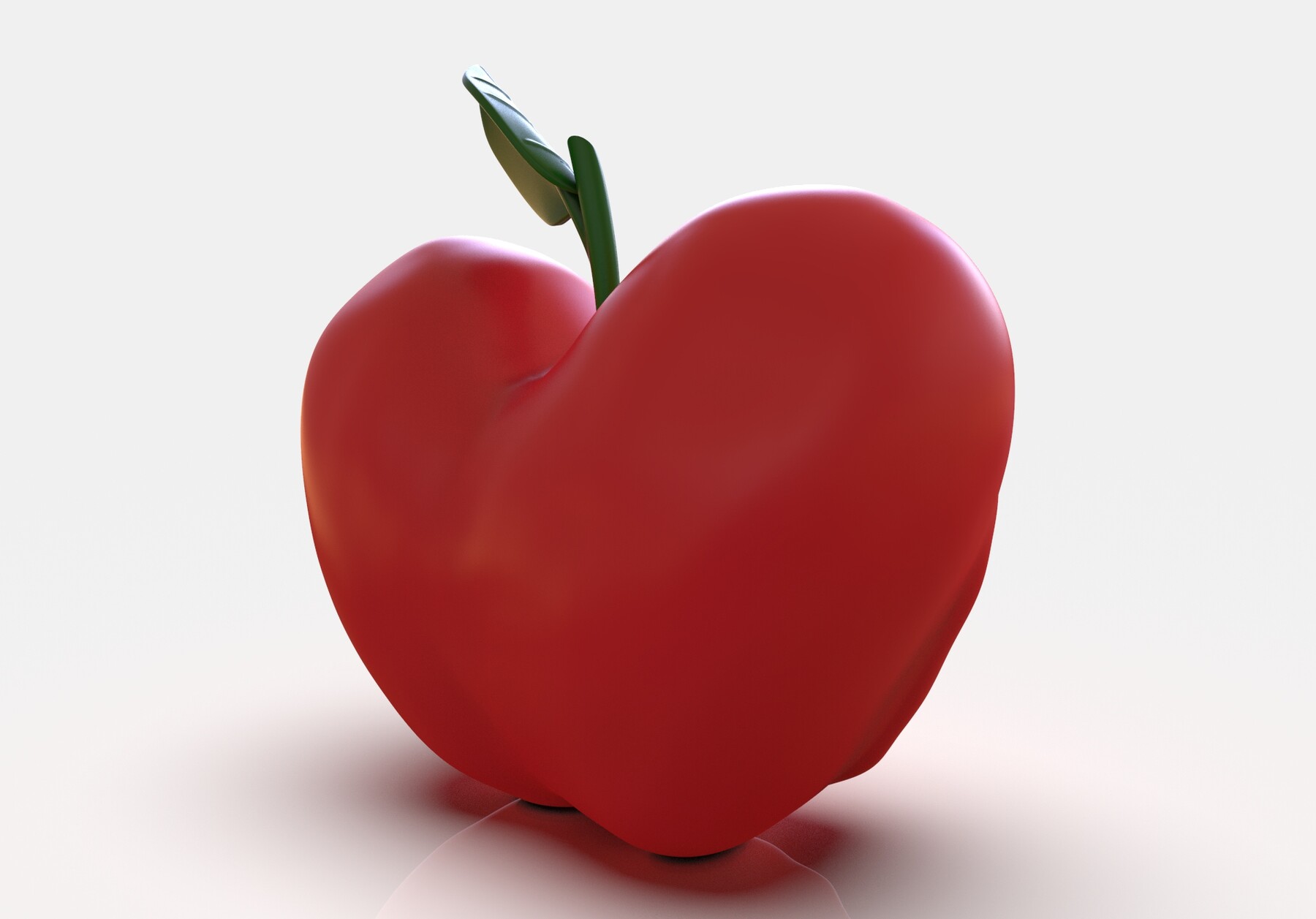 ArtStation - Stylized Little Apple Figurine | Resources