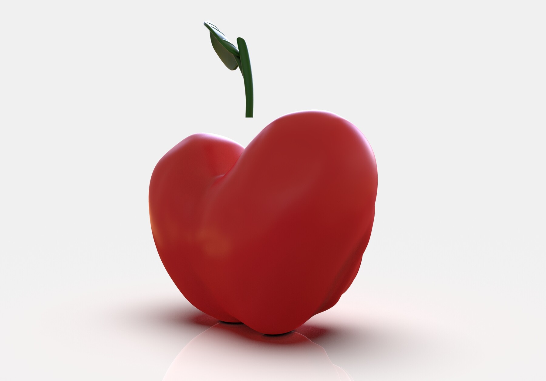 ArtStation - Stylized Little Apple Figurine | Resources