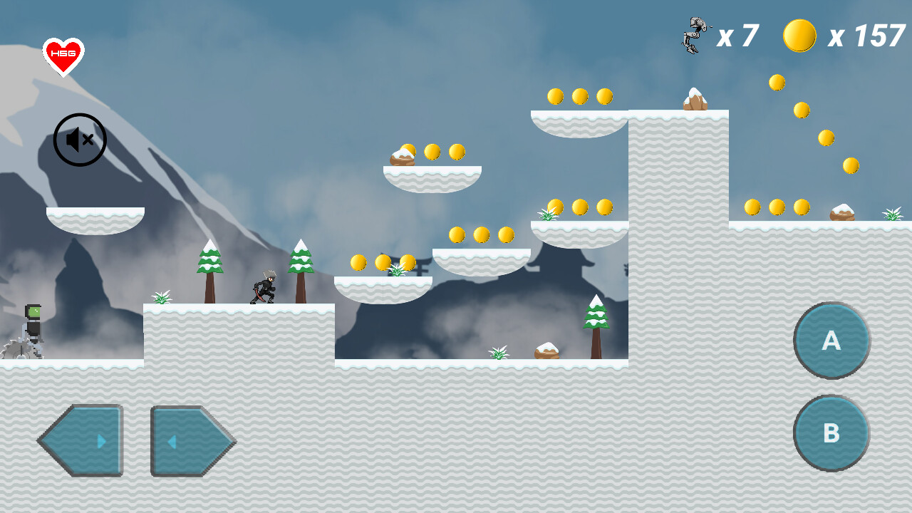 Artstation 2d Platformer Endless Sidescroller Template Unity Source Code Game Assets