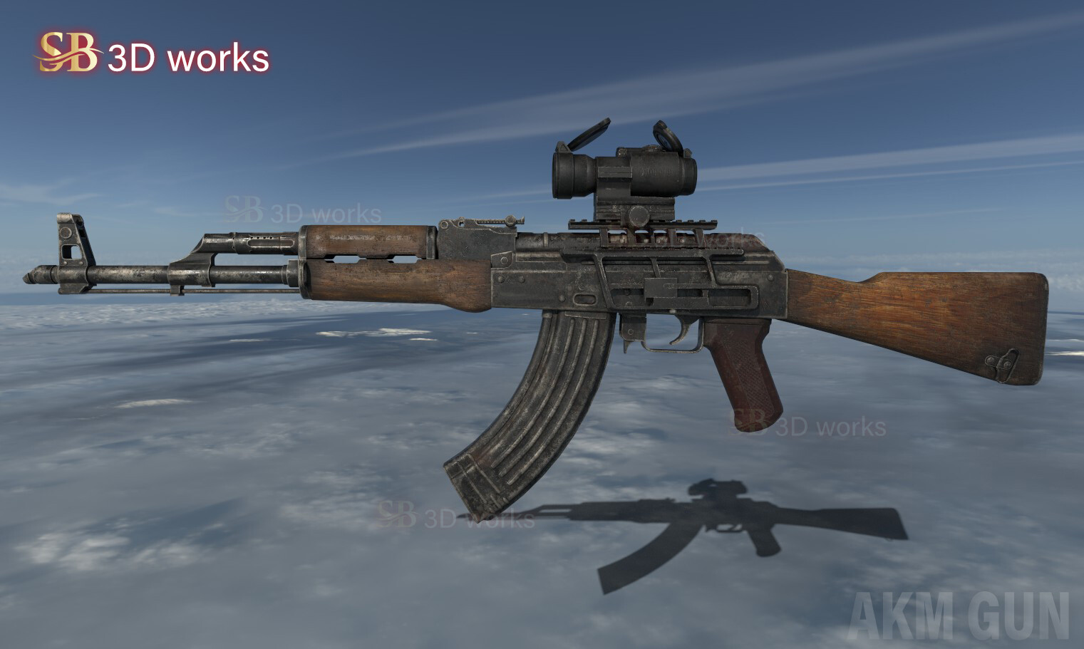 ArtStation - AKM Gun | Game Assets