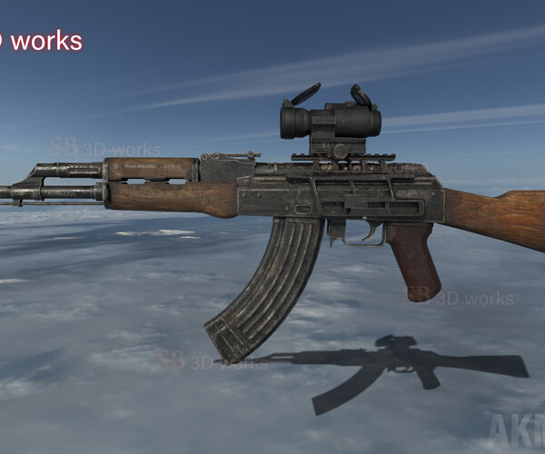 ArtStation - AKM Gun | Game Assets