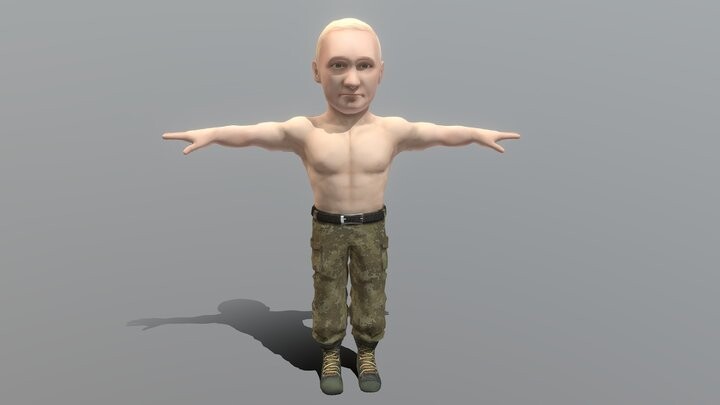 ArtStation - Cartoon Putin | Resources