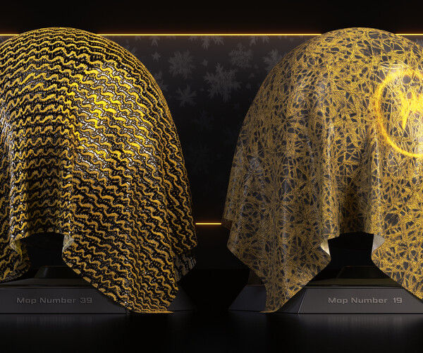 ArtStation - 200 Fabrics Ai Displacement Map Pack | Resources