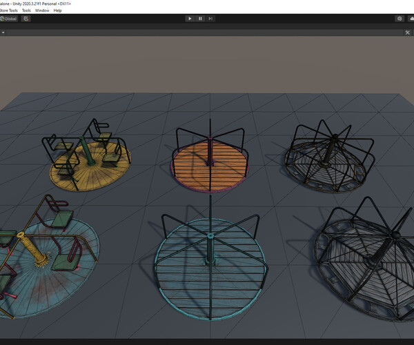 ArtStation - Carousel Set | Game Assets