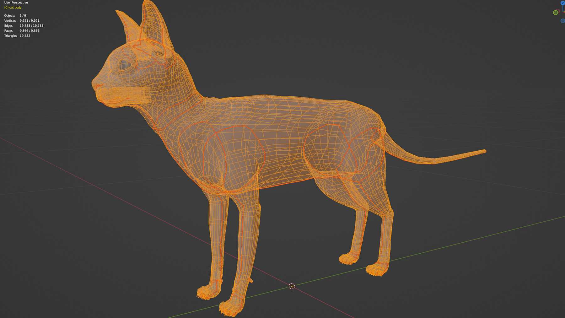 ArtStation - sphynx cat | Game Assets