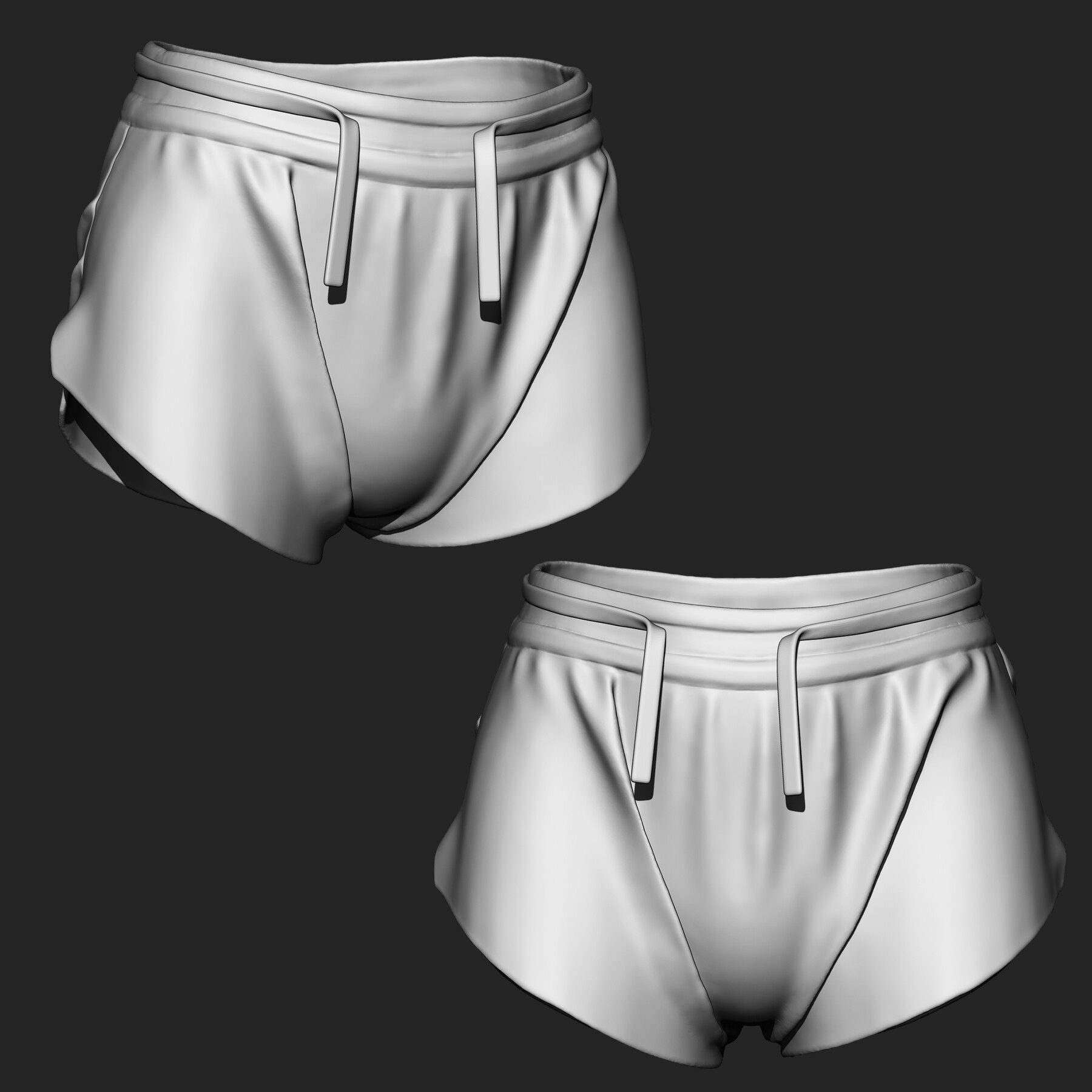 ArtStation - Clothes Collection IMM Brush Pack 20 in One | Brushes