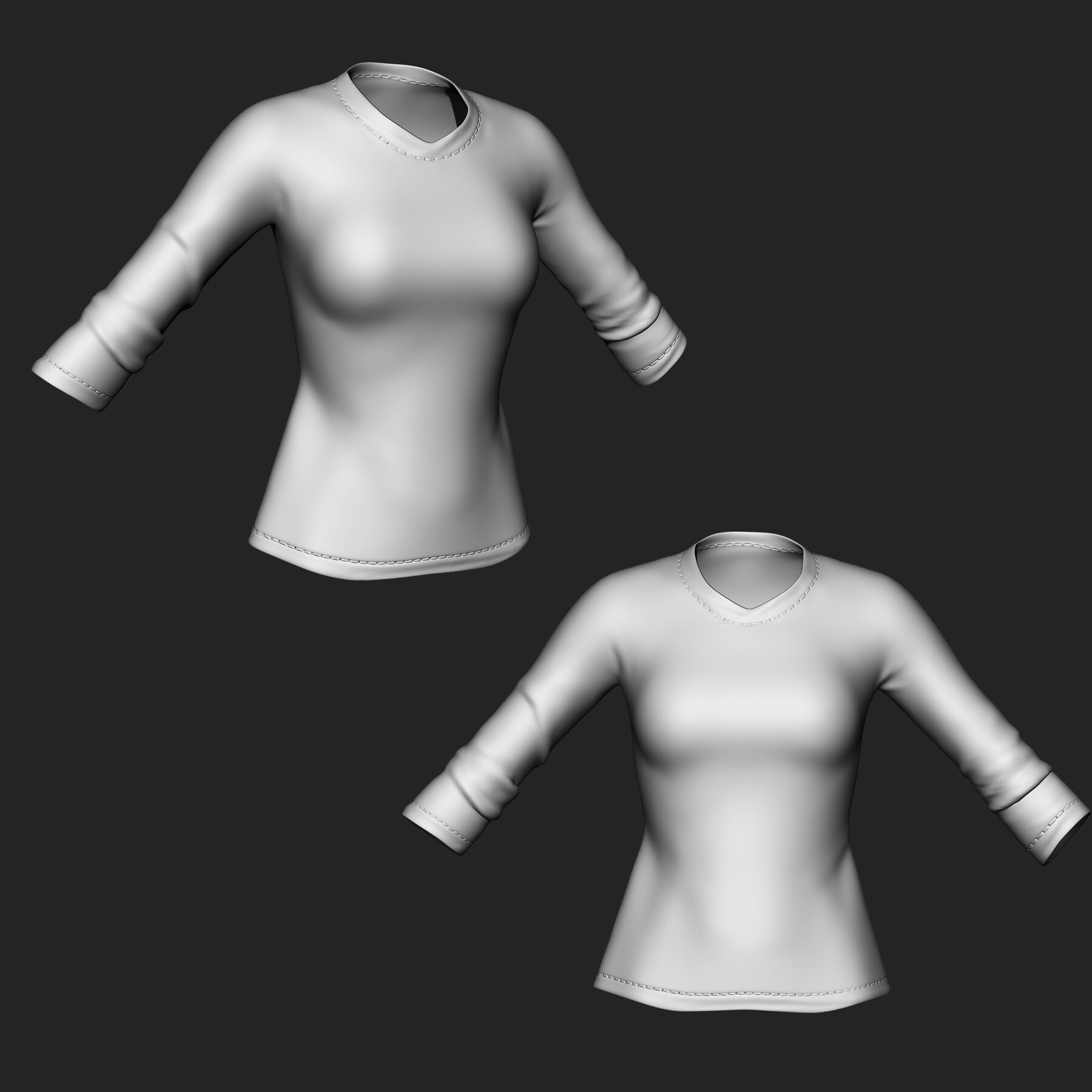 ArtStation - Clothes Collection IMM Brush Pack 20 in One | Brushes