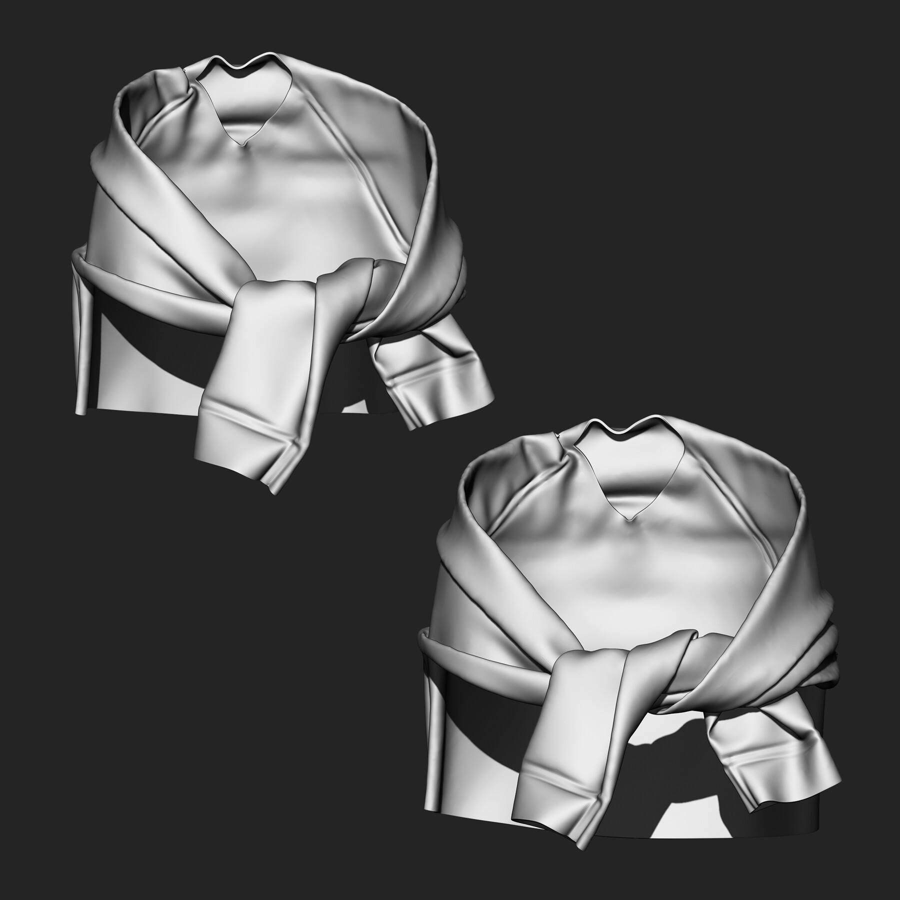 ArtStation - Clothes Collection IMM Brush Pack 20 in One | Brushes