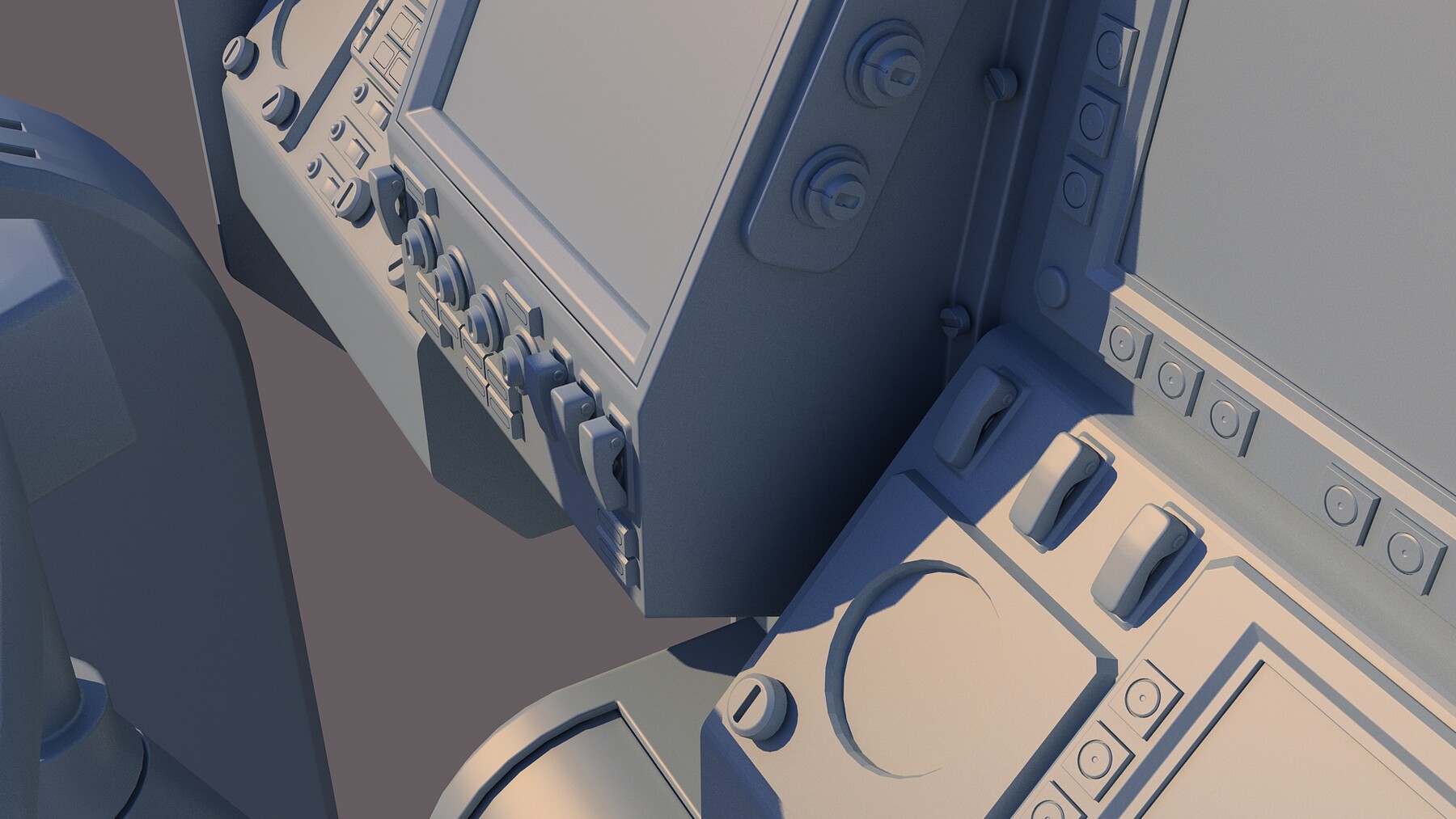 ArtStation - Aircraft cockpit control panel - EFIS | Resources