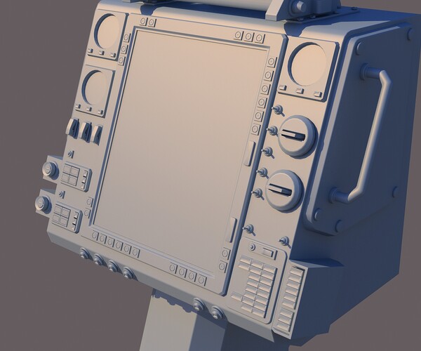 ArtStation - Aircraft cockpit control panel - EFIS | Resources