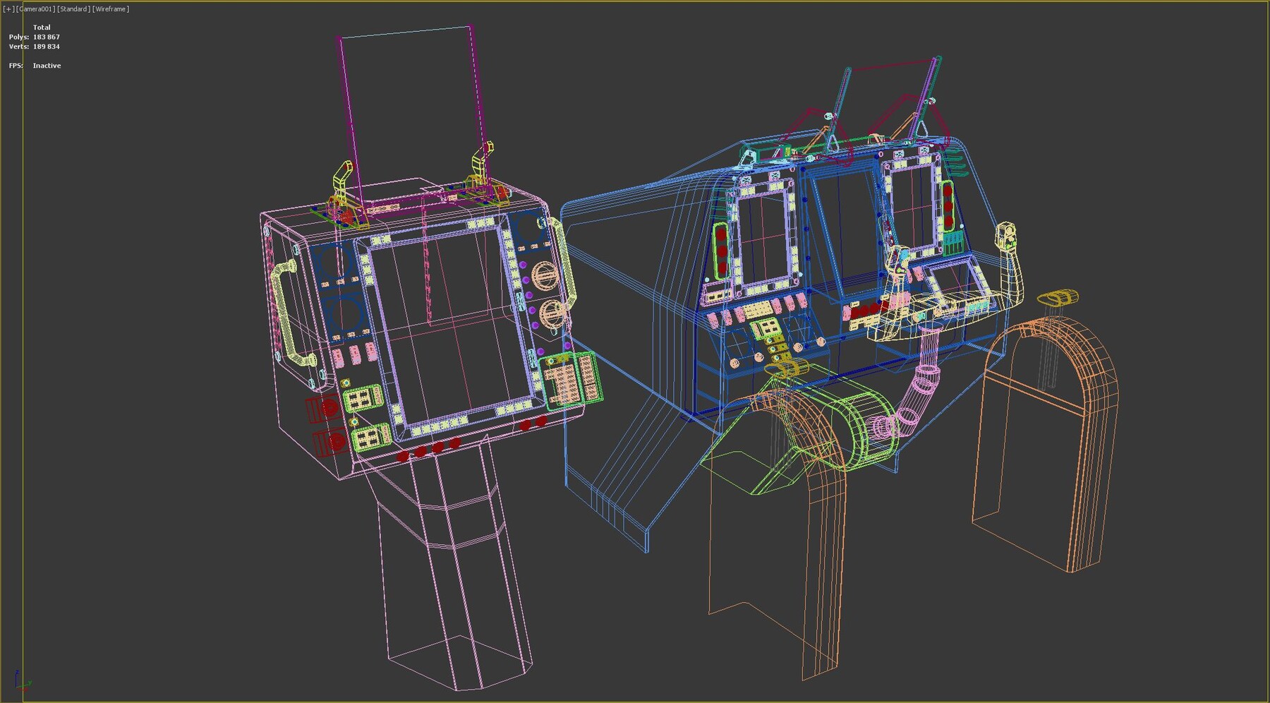 ArtStation - Aircraft cockpit control panel - EFIS | Resources