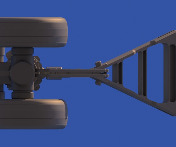 ArtStation - Landing gear - Chassi | Resources