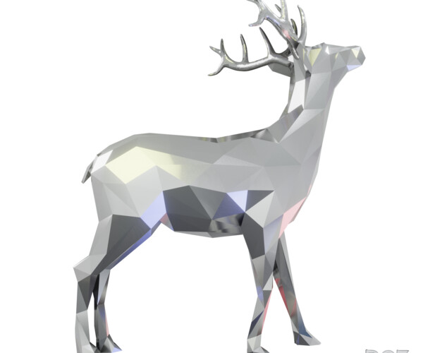 ArtStation - Reindeer 3D print model | Resources