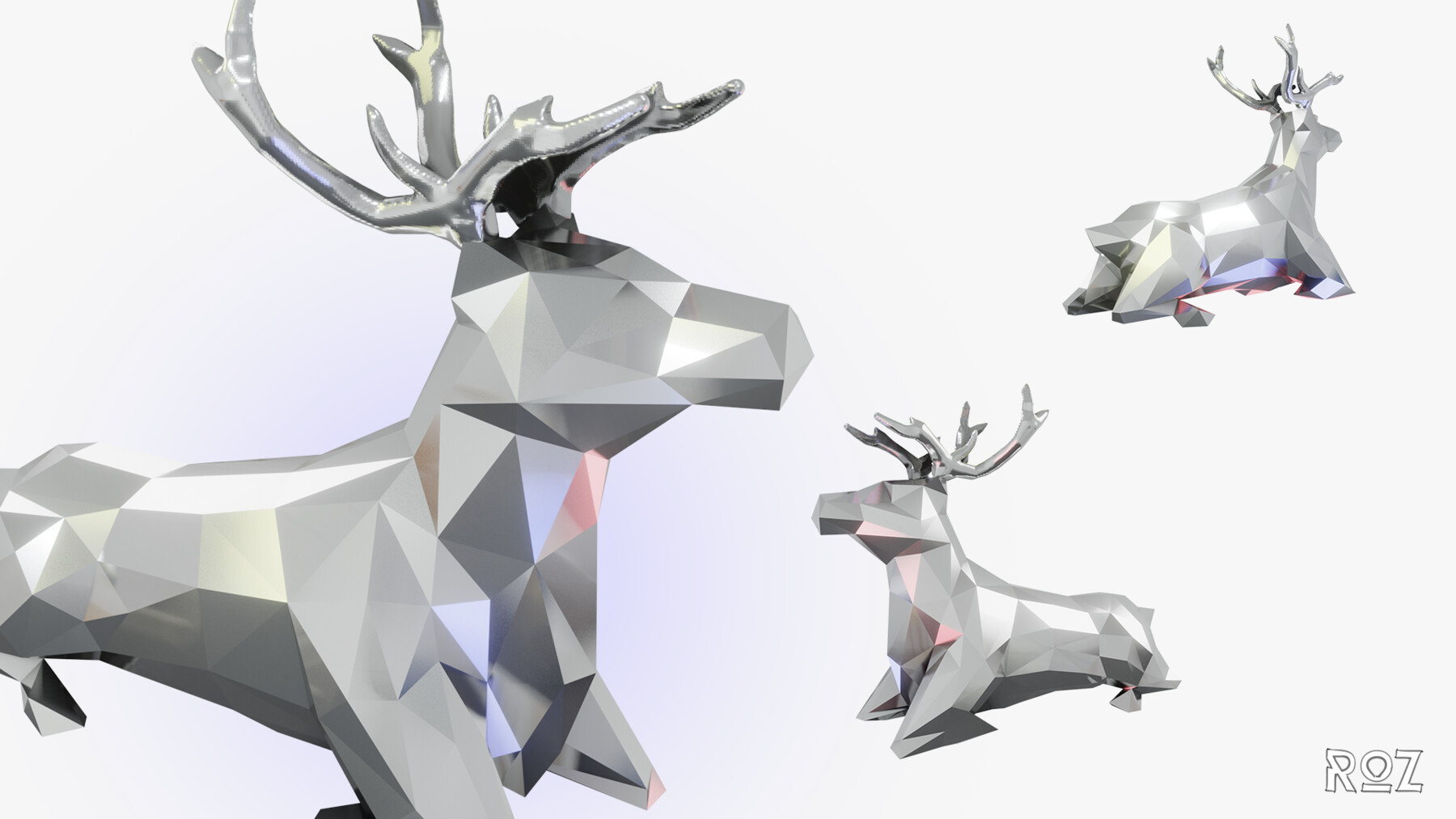 ArtStation - Reindeer 3D print model | Resources