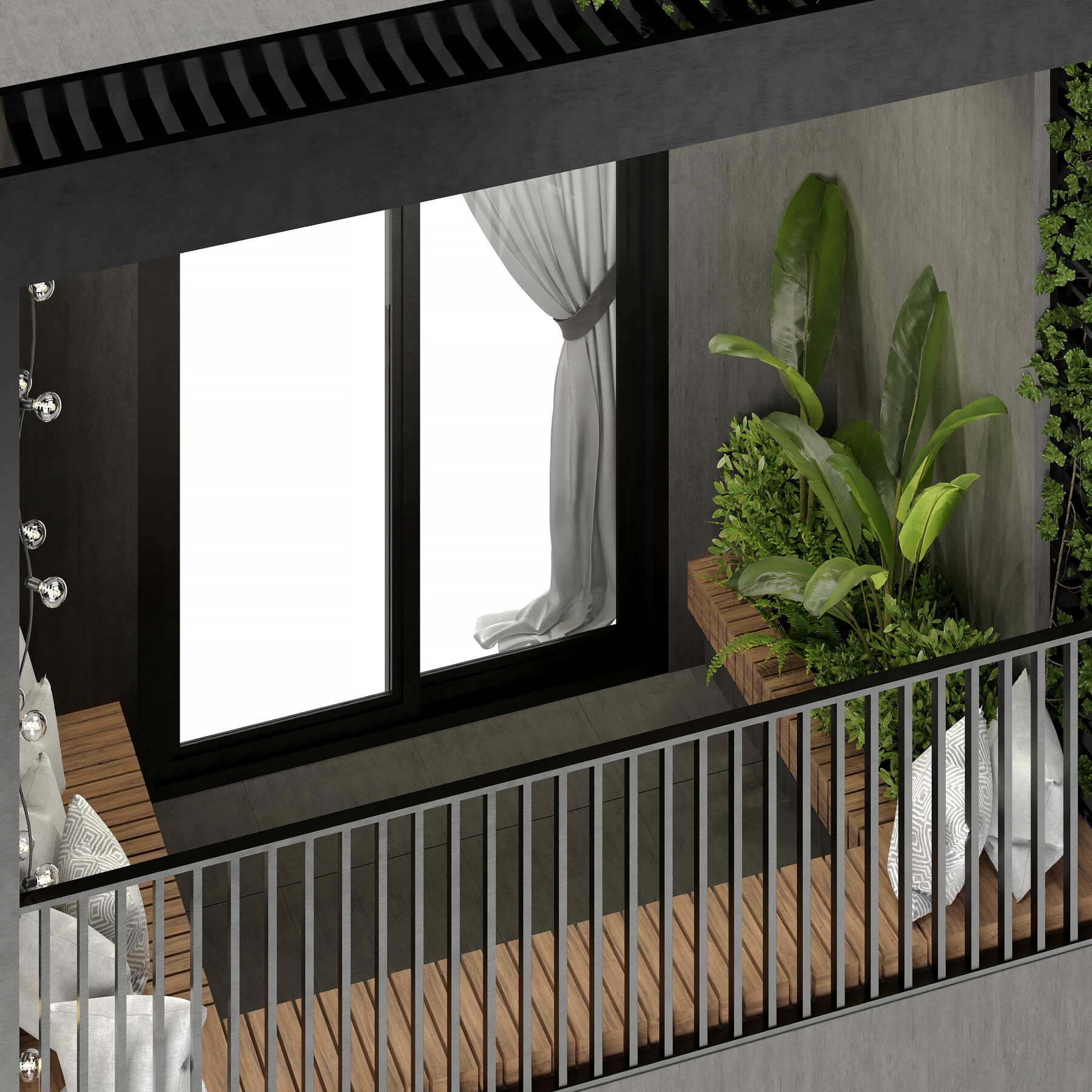 ArtStation - Apartment Modern Balcony 02 | Resources