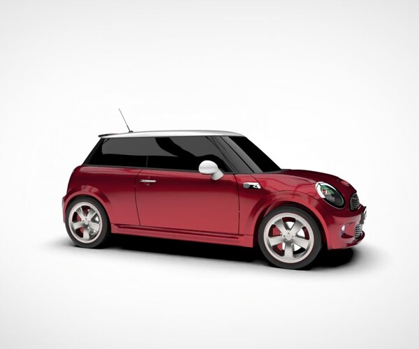 ArtStation - Mini Cooper S 3D Model | Resources