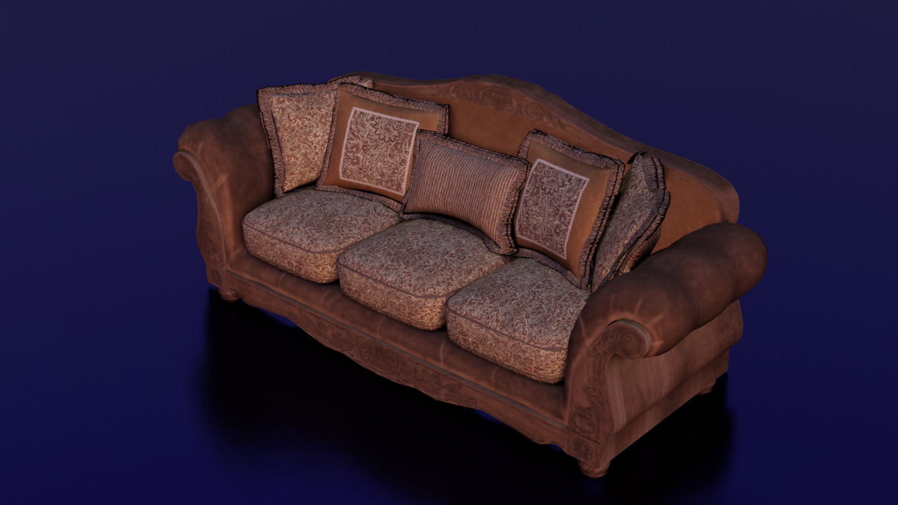 ArtStation - SOFA LOW POLY GAME READY | Game Assets